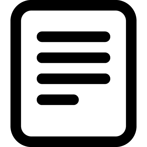 File text icon svg png free download - 8