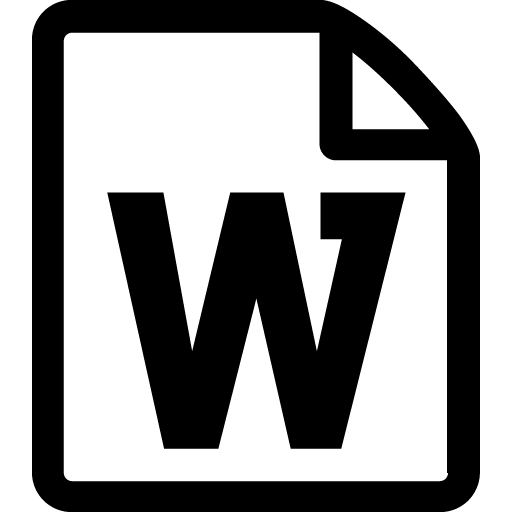 File word icon svg png free download - 2