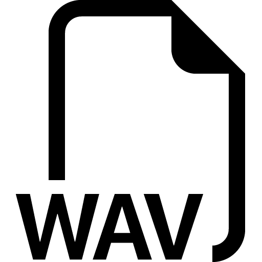 Filetype wav icon svg png free download