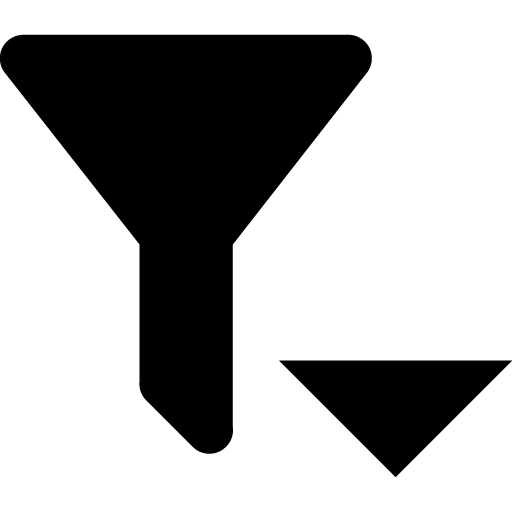 Filter menu icon svg png free download