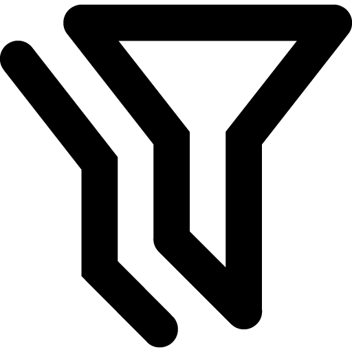 filter multiple outline - Download free icon