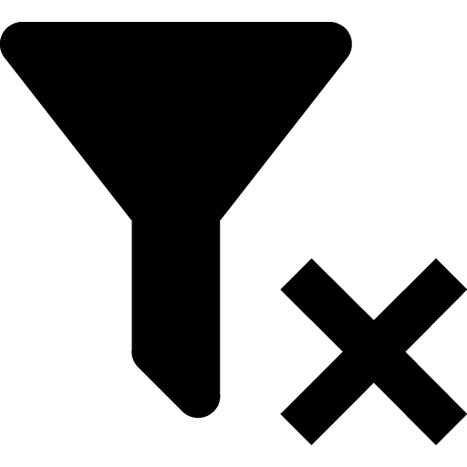 Filter remove icon svg png free download