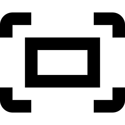 Fit to screen outline icon svg png free download