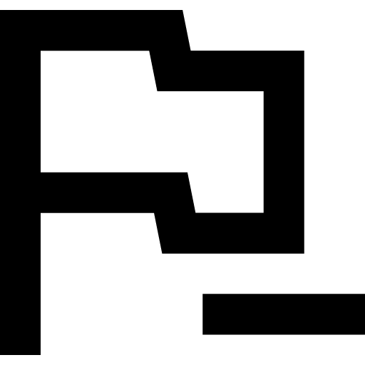 Flag minus outline icon svg png free download