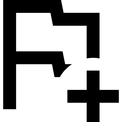 Flag plus outline icon svg png free download