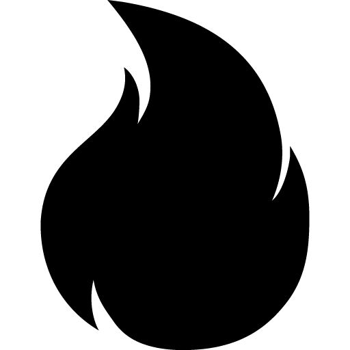 Flame icon svg png free download - 3