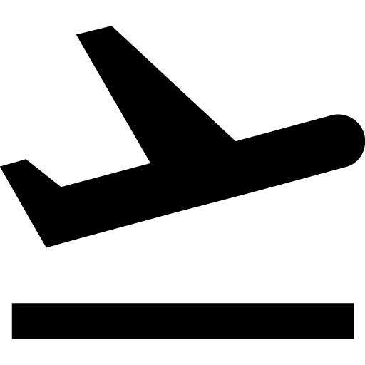 Flight takeoff icon svg png free download