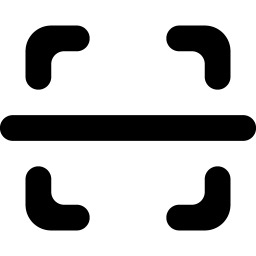 Focus horizontal round round icon svg png free download