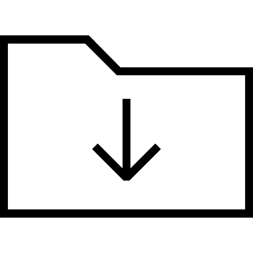 Folder download icon svg png free download - 2