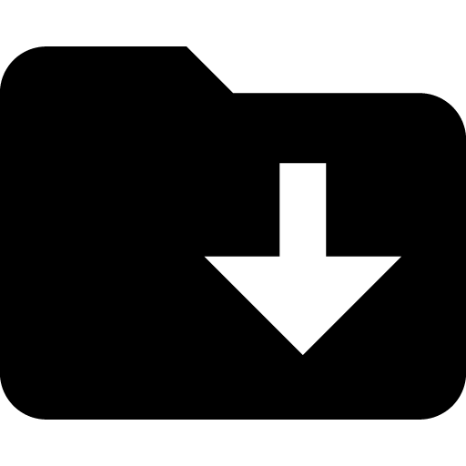 Folder download icon svg png free download - 3