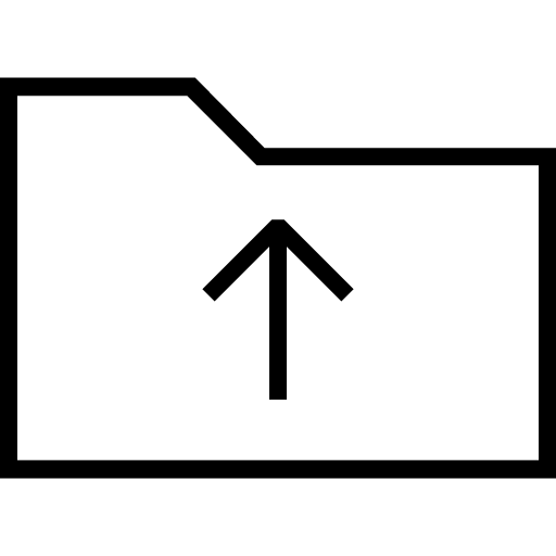 Folder upload icon svg png free download - 2