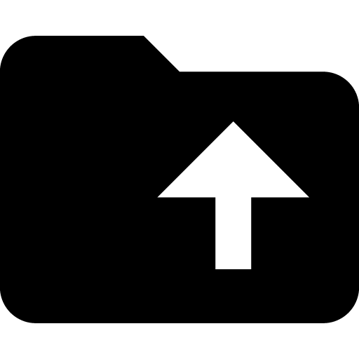 Folder upload icon svg png free download - 3