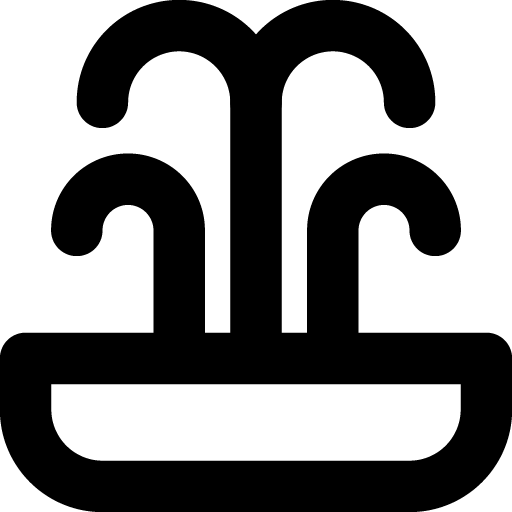 Fountain icon svg png free download - 2