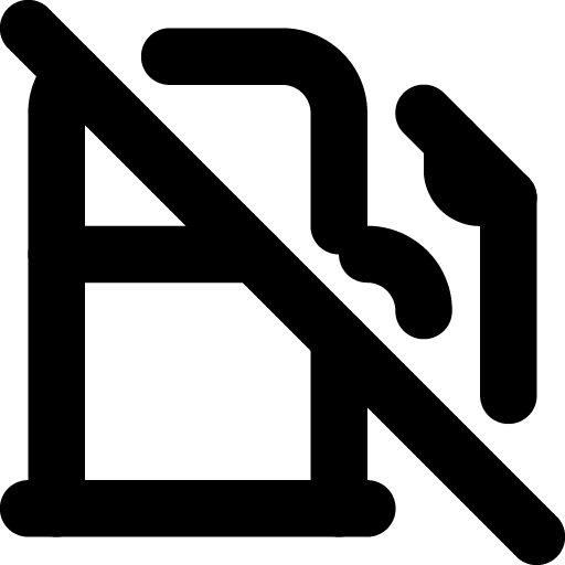 Gas station off icon svg png free download