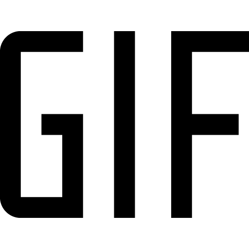 Gif icon svg png free download - 2