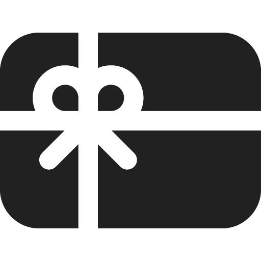 Gift card icon svg png free download