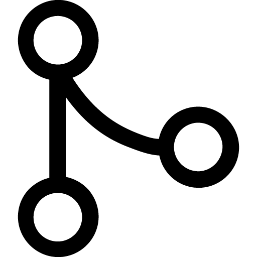 Git merge icon svg png free download - 2