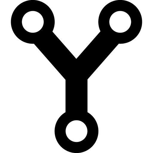 Git network sharp icon svg png free download