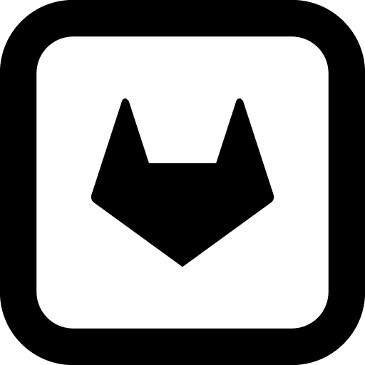 Gitlab square icon svg png free download