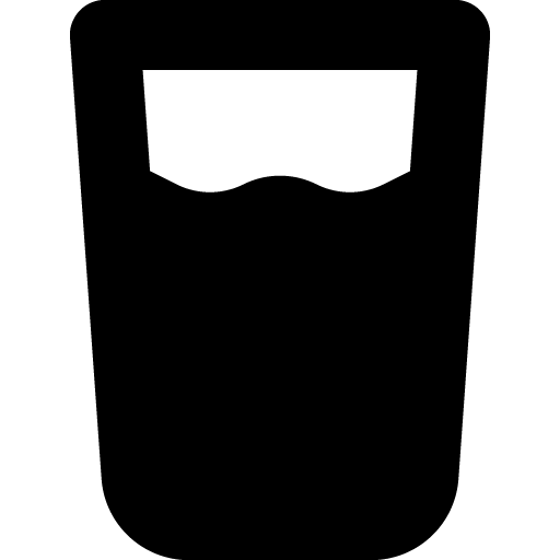 Glass water icon svg png free download