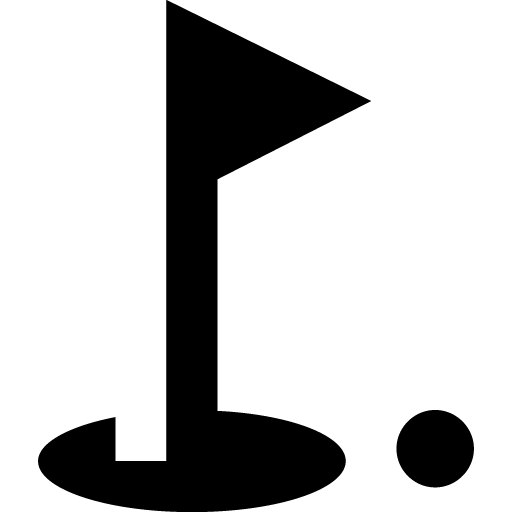 Golf course icon svg png free download