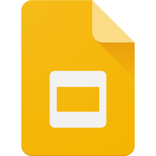Google slides icon svg png free download