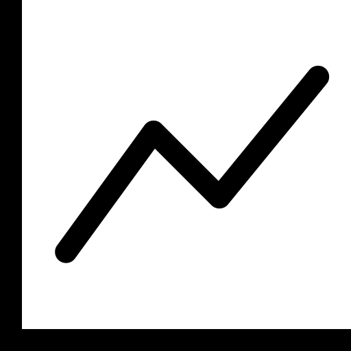 Graph up icon svg png free download - 2