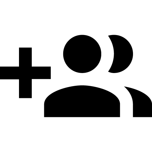 Group add icon svg png free download