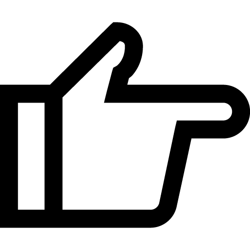 Hand point right icon svg png free download - 2