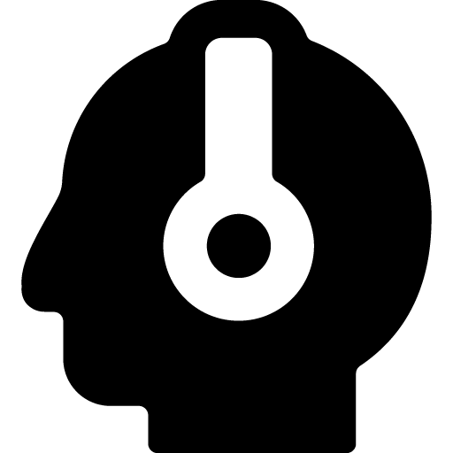 Headphones human icon svg png free download - 3