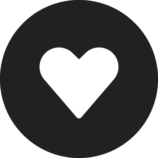 Heart circle icon svg png free download - 3