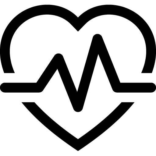 Heart pulse icon svg png free download - 3