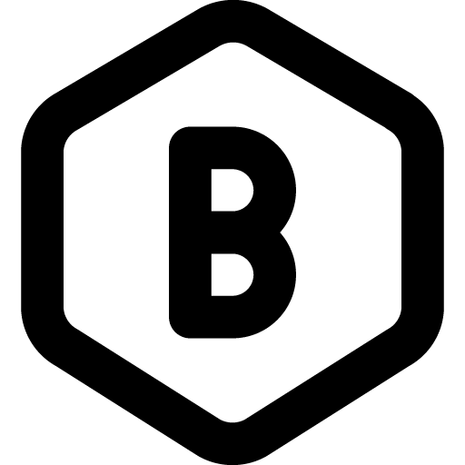 Hexagon letter b icon - Download free Hexagon letter b icon - Download free