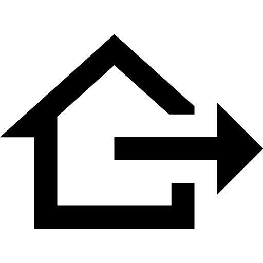 Home export outline icon svg png free download