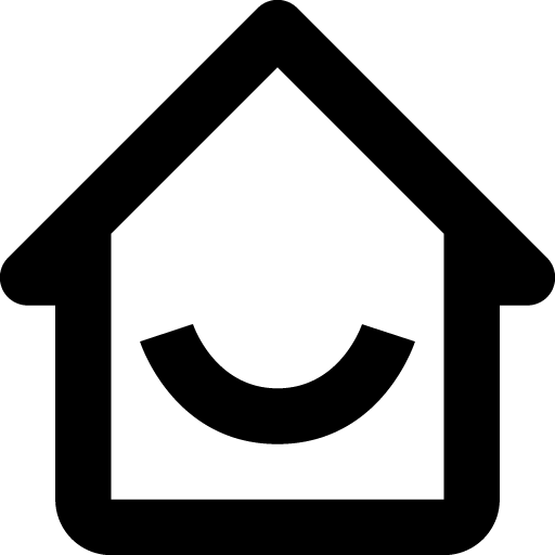 Home smile icon svg png free download - 2