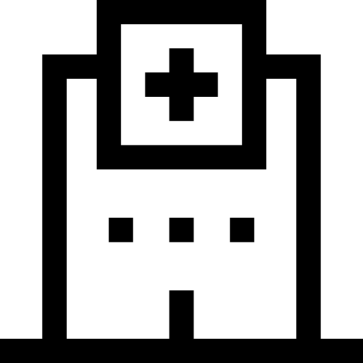 Hospital icon svg png free download - 3
