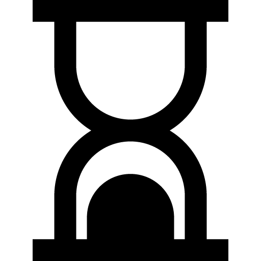 Hourglass end icon svg png free download - 2