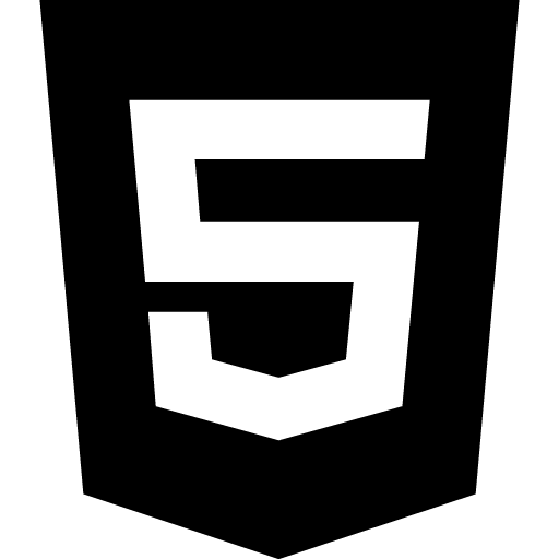 Html5 shield icon svg png free download