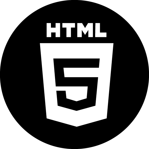 Html5 icon svg png free download - 3