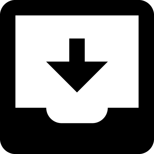 Inbox download icon svg png free download