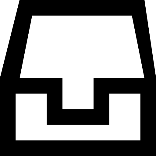 Inbox empty icon svg png free download