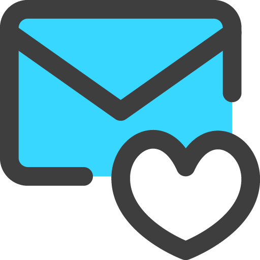 Inbox favorite heart icon svg png free download