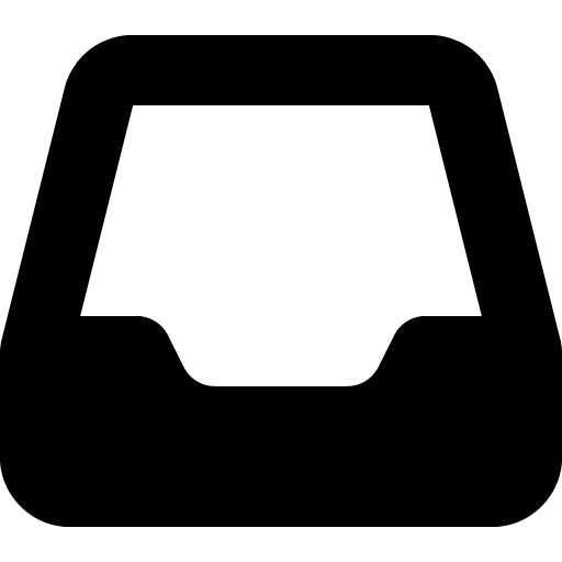 Inbox icon svg png free download - 25