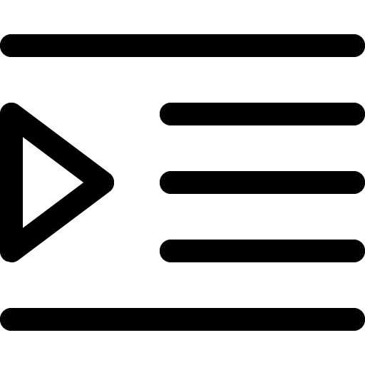 Indent increase icon svg png free download - 5