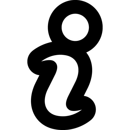 Info large outline icon svg png free download