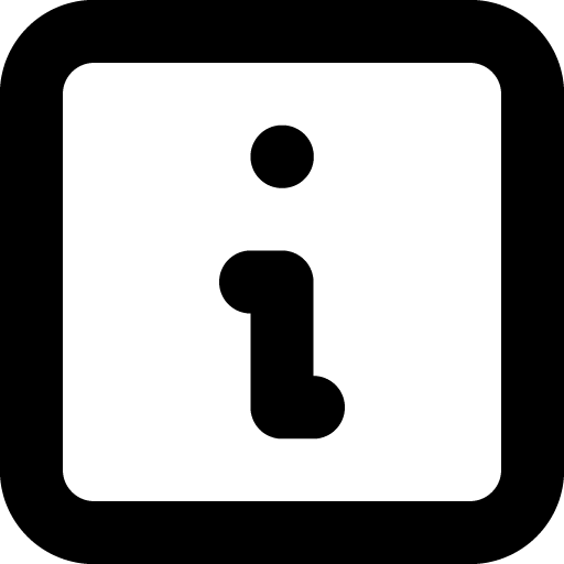 Info square icon svg png free download - 3