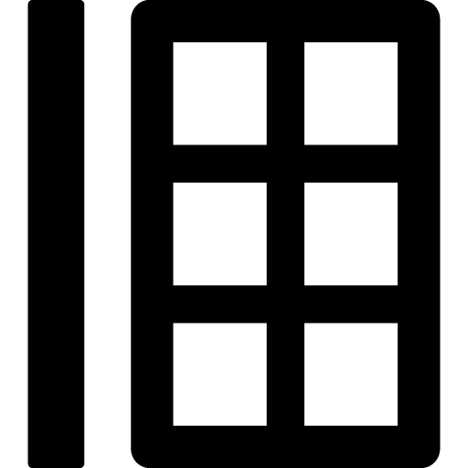 Insert row left icon svg png free download