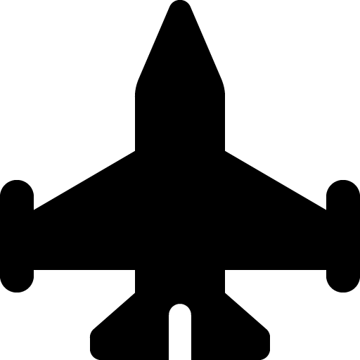 Jet fighter up icon svg png free download