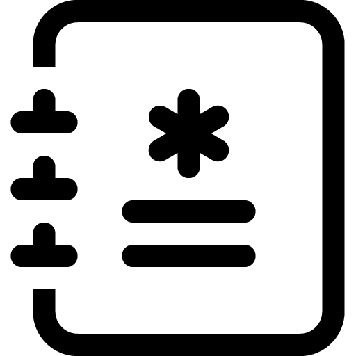 Journal medical icon svg png free download