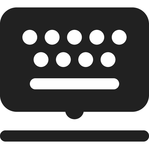 Keyboard layout float icon svg png free download